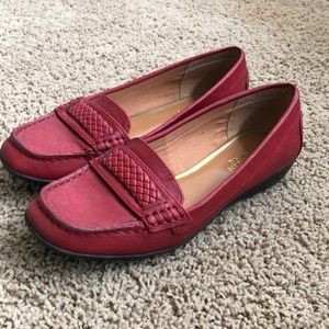 American Living | Shoes | Red Leather Loafers | Poshmark